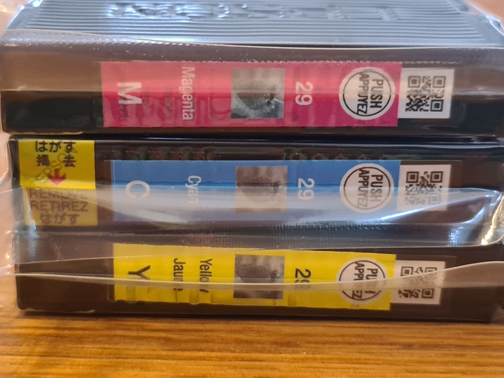 Epson 29 Druckerpatronen CMY - Neu & OVP (Neu und originalverpackt) in ...