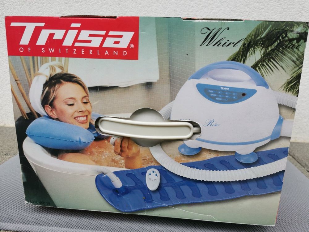 Trisa Whirl und Relax Sprudelbad für Bad (Neu und originalverpackt) in ...
