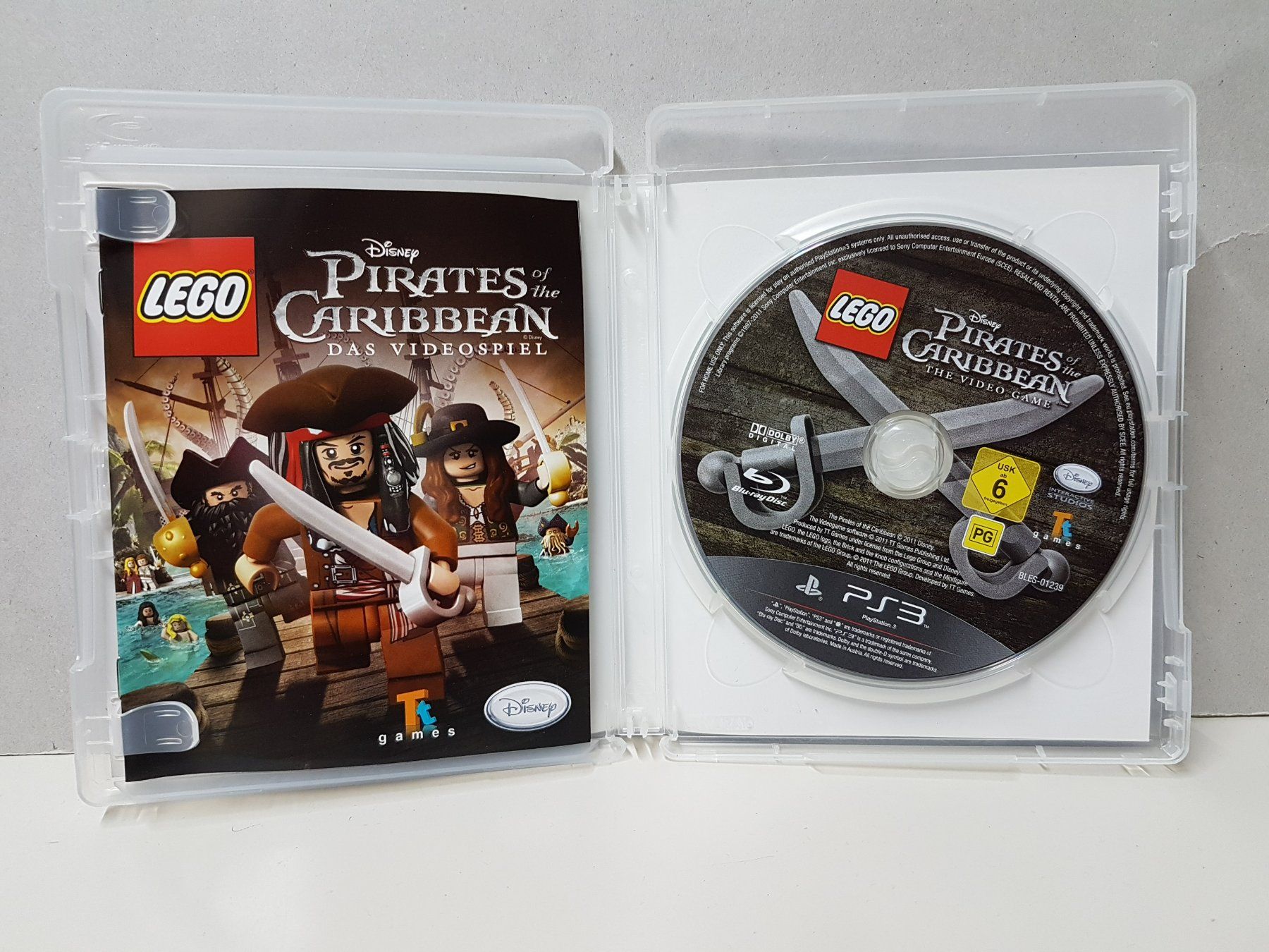 LEGO Pirates of the Caribbean Käpten Jack Sparrow PS 3 (Gebraucht) in ...