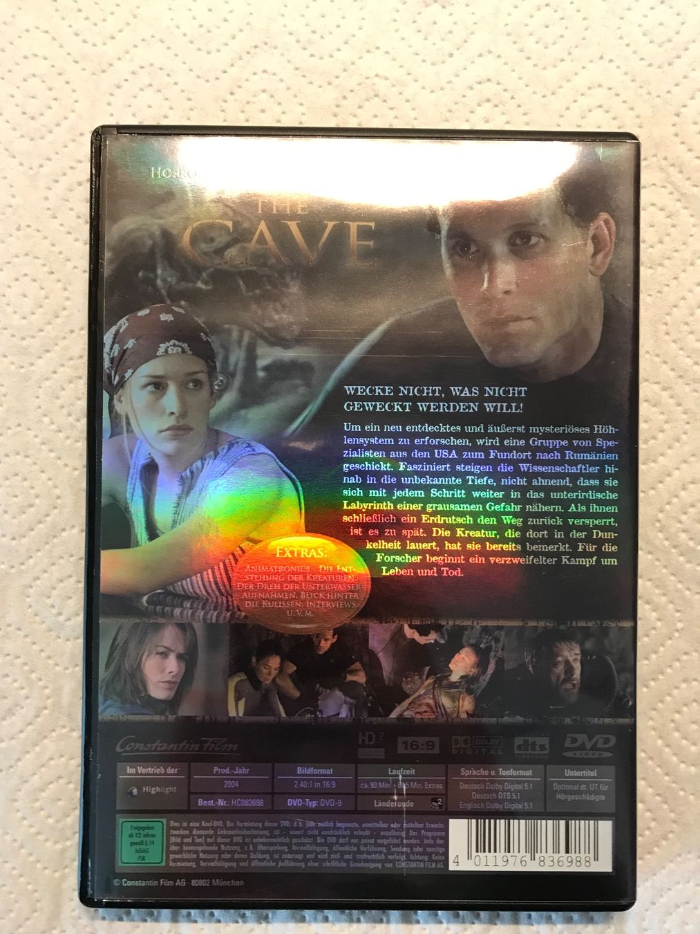 "The Cave" DVD Movie - Spannender Horrorfilm (Gebraucht) in Gossau SG ...