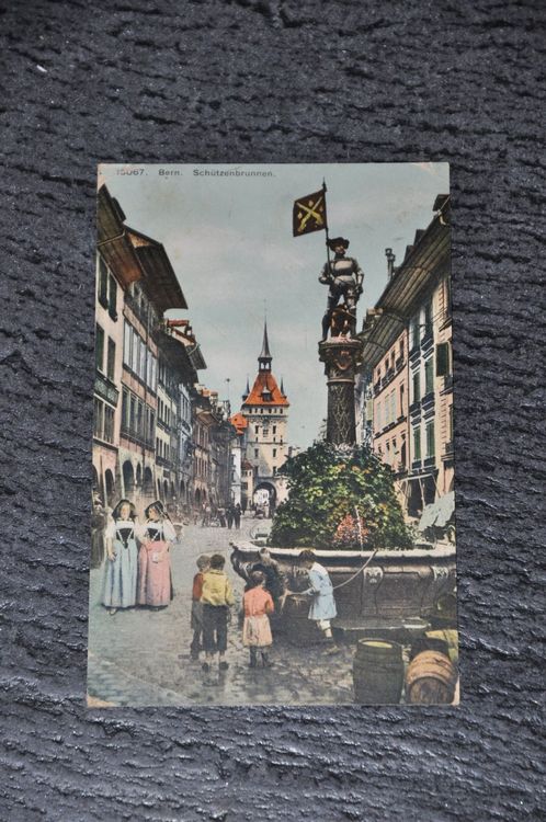 alte AK Bern Schützenbrunnen (Gebraucht) in Boll für CHF 0.5 – mit Lieferung auf Ricardo kaufen