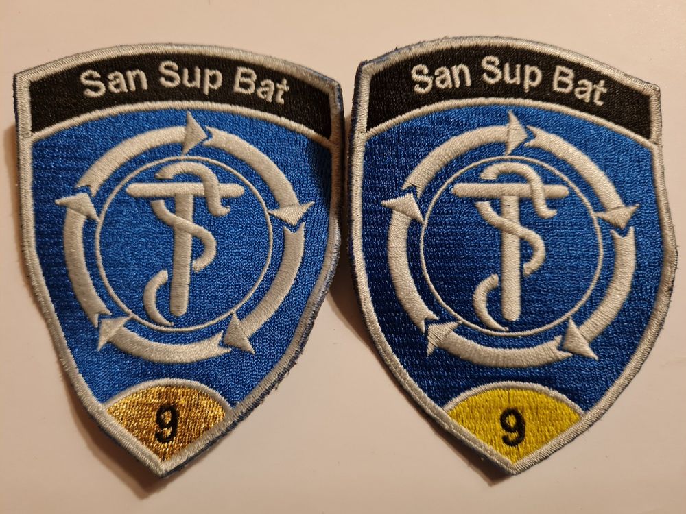 Duo Badge Sanitat San Support Bat 9 Gold und Gelb (Gebraucht) in für CHF 9 – mit Lieferung auf ...