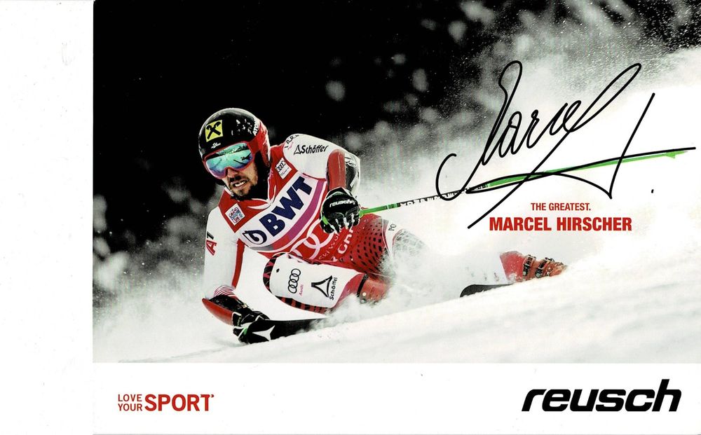 original autogramm marcel hirscher | Kaufen auf Ricardo