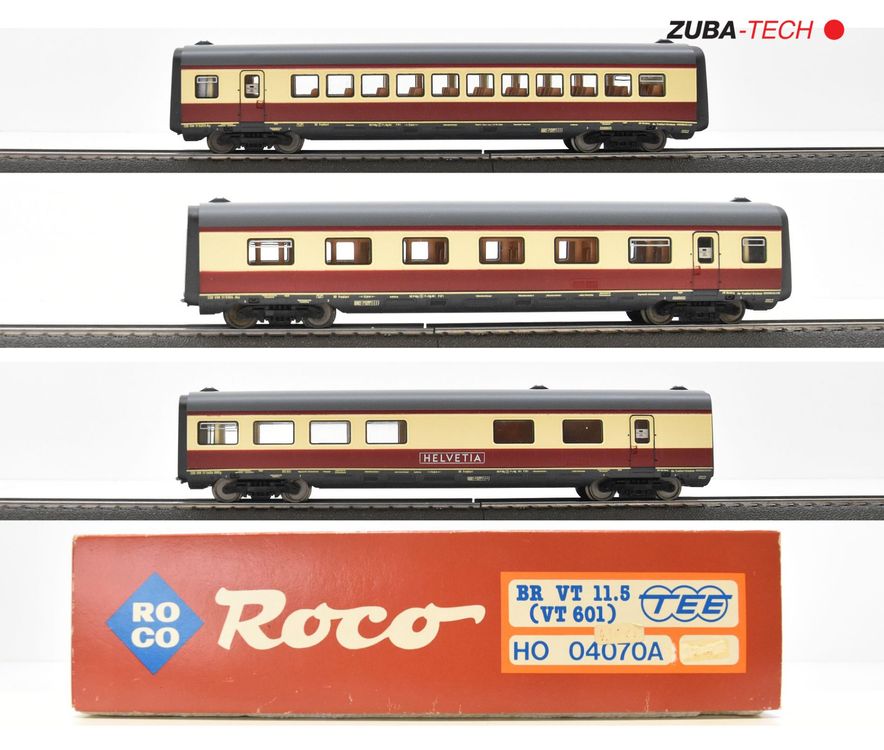 Roco 04070A Zwischenwagen-Set 3tlg DB H0 GS mit OVP | Kaufen auf Ricardo