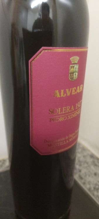 Sherry Alvear Solera 1927 Parker 98/100 (Neu (gemäss Beschreibung)) in ...
