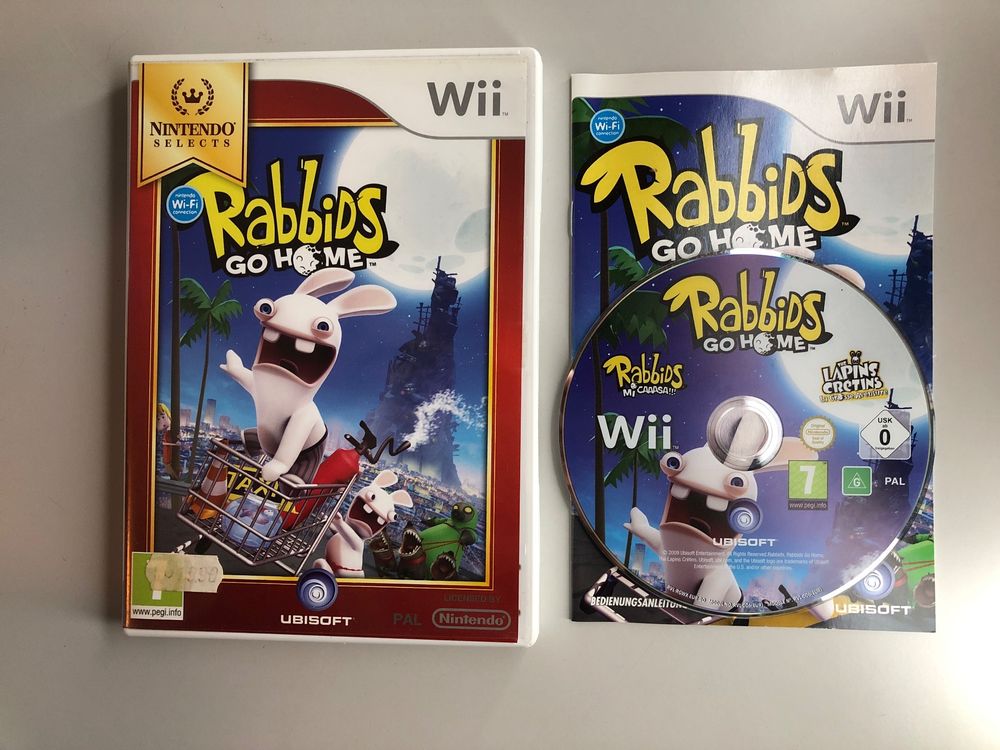 Rabbids go home - Wii (Gebraucht) in St.gallen für CHF 5 – mit ...