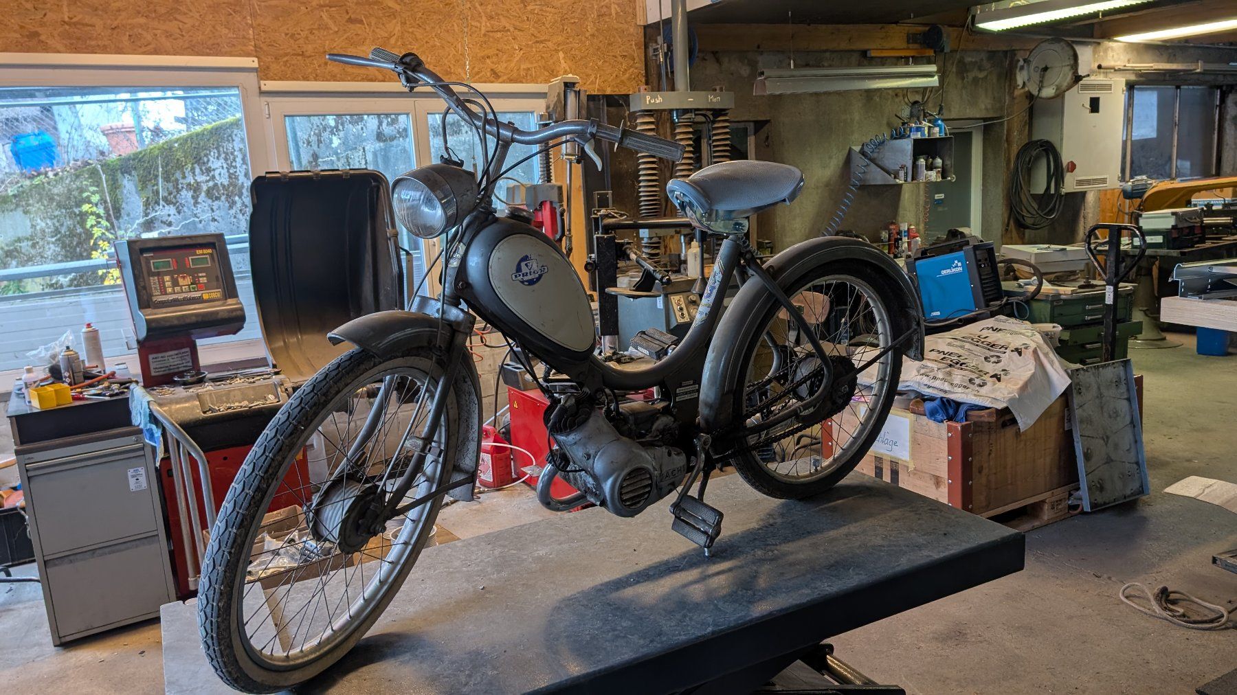 Moped Prior mit Sachs Saxonette Motor (Gebraucht) in Lanzenhäusern für ...