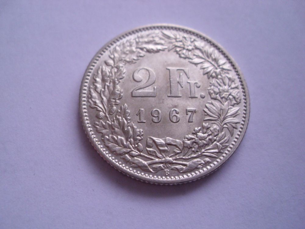 2 Franken 1967 | Kaufen auf Ricardo
