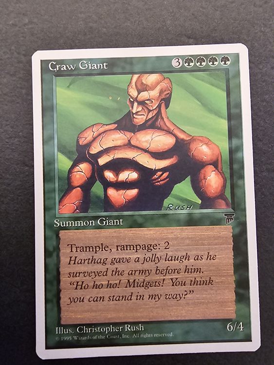 Magic The Gathering -2 x Craw Giant - (Gebraucht) in Wisen SO für CHF 1 ...