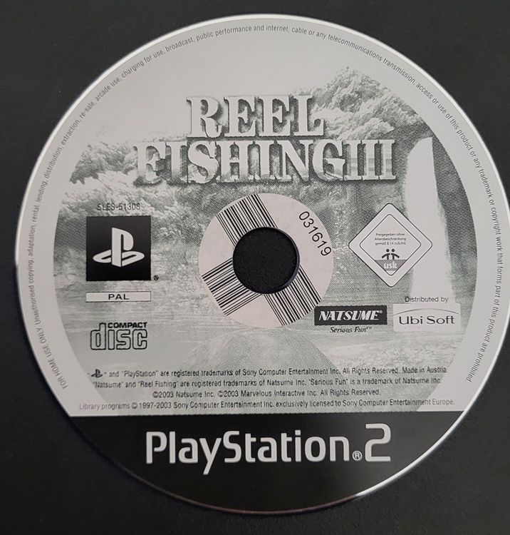 Reel Fishing III 3 PS2 Game English Playstation 2 EN Fish | Acheter sur ...