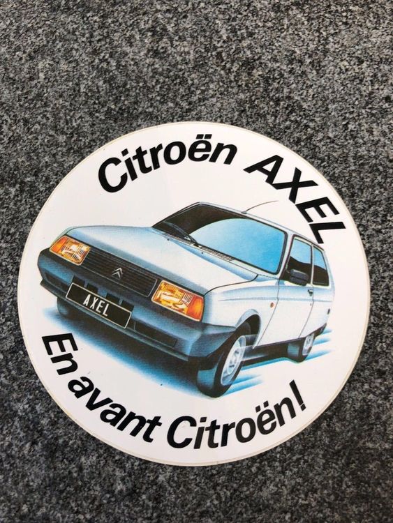 Vintage Citroën Axel Abziehbild / Sticker (Gebraucht) in Winterthur für ...