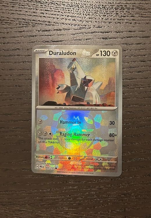 MASTERBALL holo Duraludon 069/131 Prismatic Evolutions SV8.5 | Kaufen ...