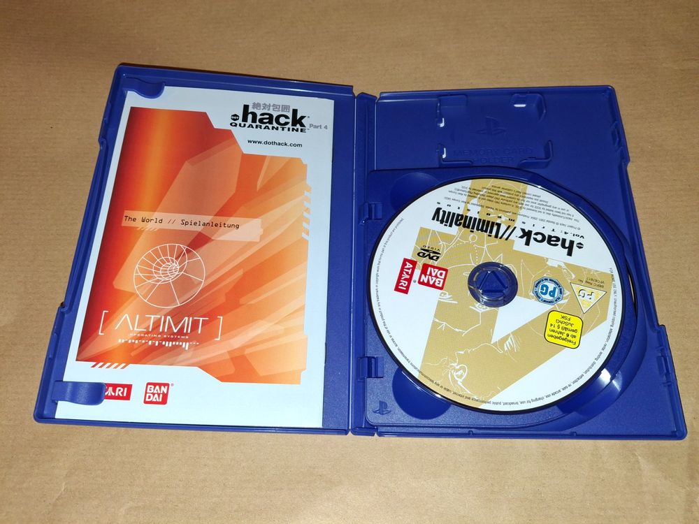 .hack Quarantine - The Final Chapter - Part 4 dot hack - PS2 (Gebraucht ...