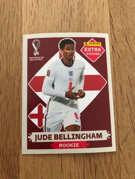Panini WM-Qatar 2022, extra Sticker, JUDE BELLINGHAM | Kaufen auf Ricardo Panini WM-Qatar 2022, extra Sticker, JUDE BELLINGHAM | Kaufen auf Ricardo