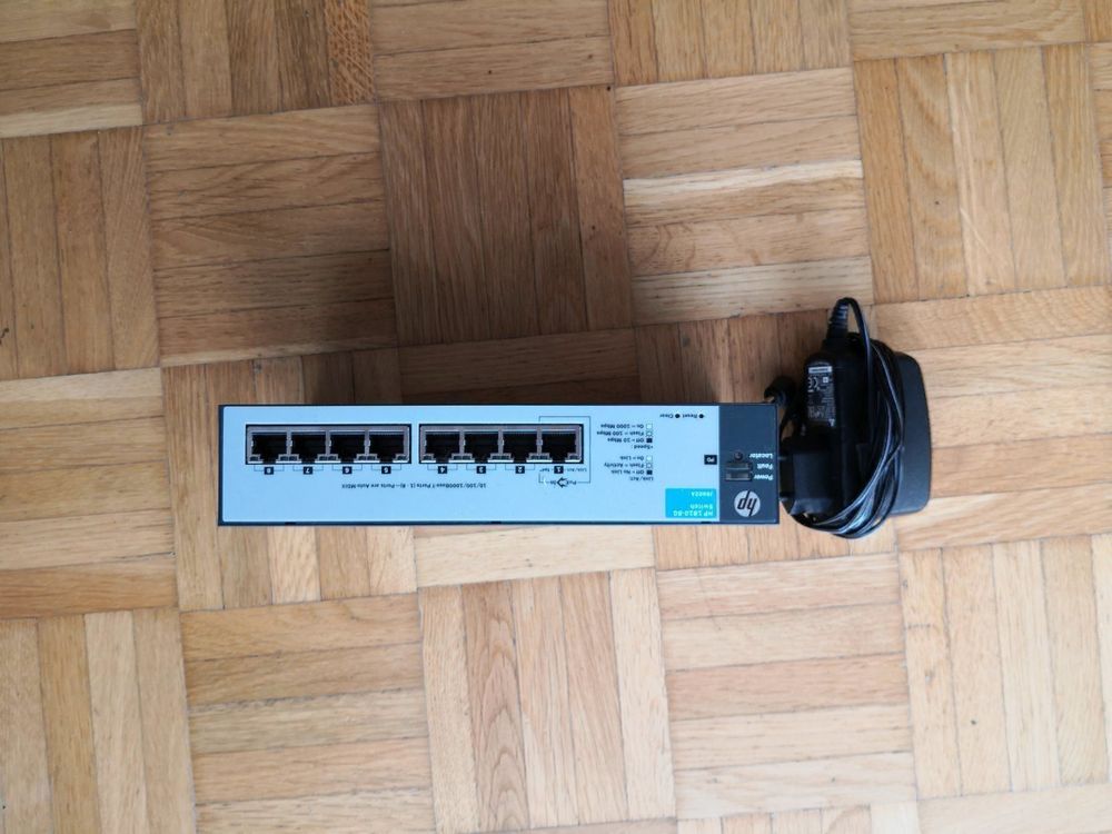 HP 1810-8G PoE Switch Model J9802A | Kaufen auf Ricardo