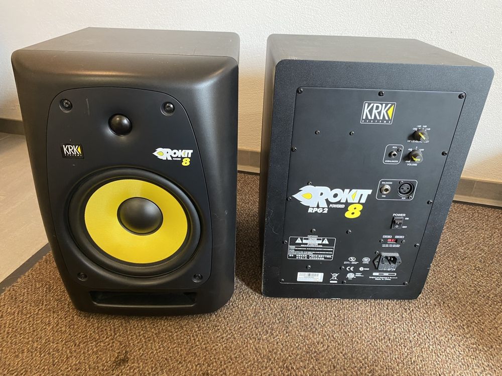 Rokit 8 Studio Boxen (Gebraucht) in Saas im Prättigau für CHF 250 – nur Abholung auf Ricardo kaufen