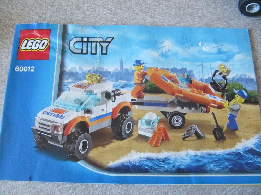 lego City 60011 + 60012 COAST GUARD (Gebraucht) in Arbedo für CHF 19 ...