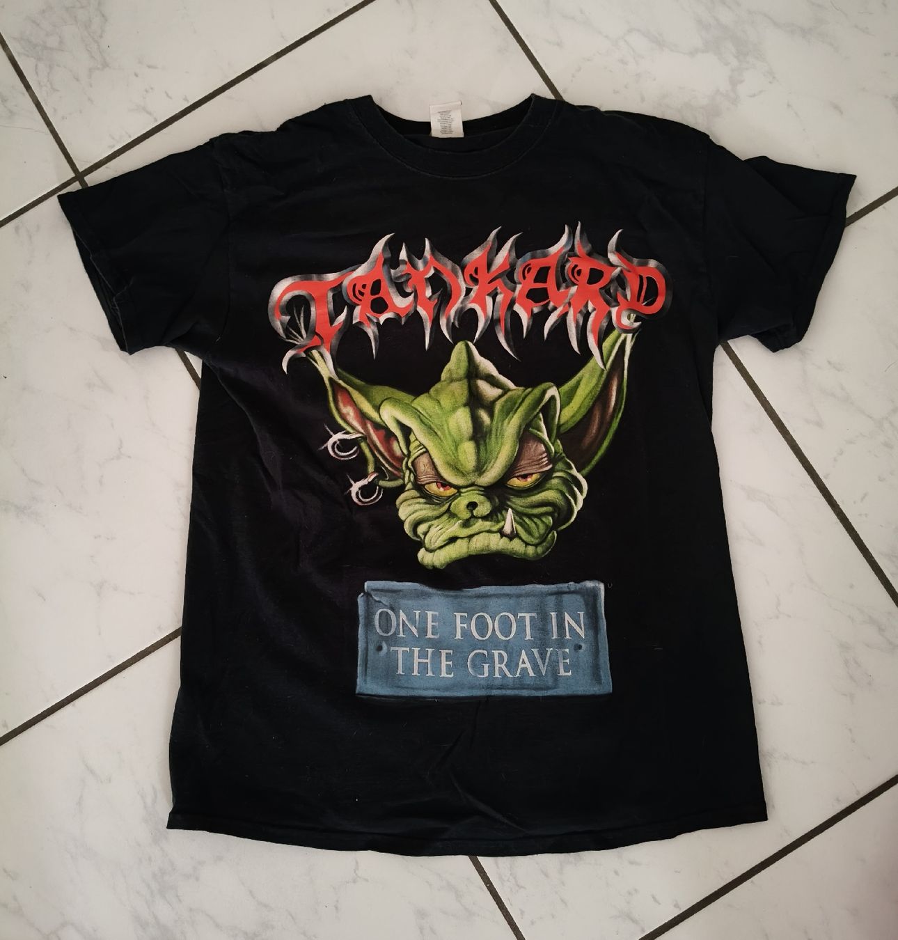 TANKARD - One Foot in the Grave - Teutonic Thrash T-shirt M (Gebraucht ...