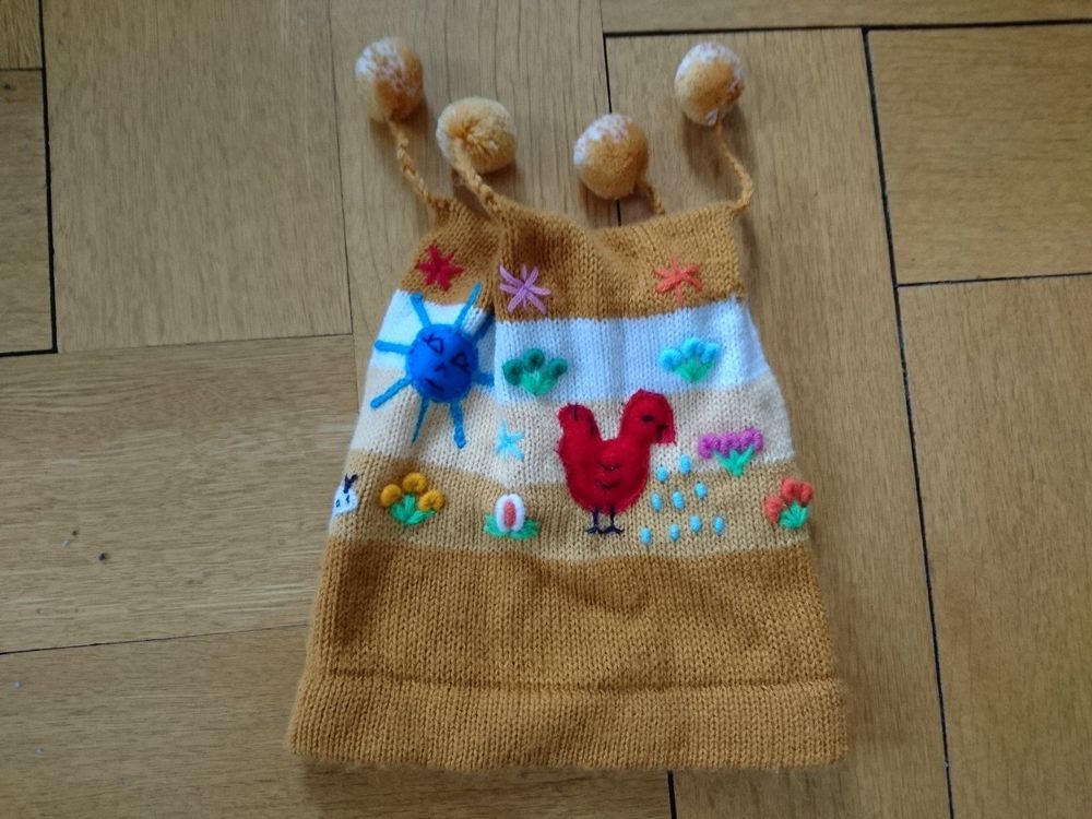 Wnderschöne Wollmütze, Gr. ca. 92 | Kaufen auf Ricardo