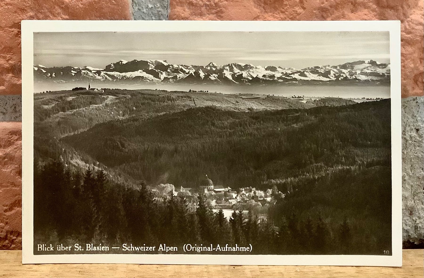 Alte Foto AK - ST. BLASIEN mit Schweizer Alpen (Gebraucht) in Root für CHF 1 – mit Lieferung auf ...