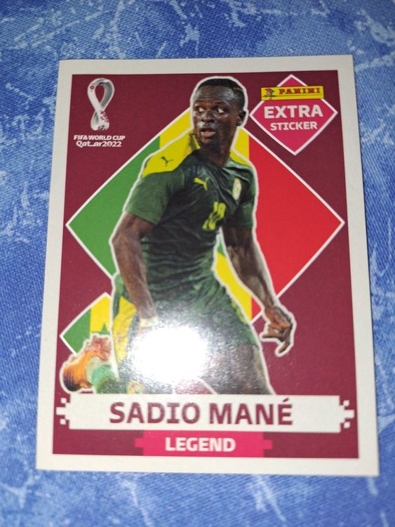 Panini WM 2022 Extra Sticker Sadio Mané Base Edition | Kaufen auf Ricardo