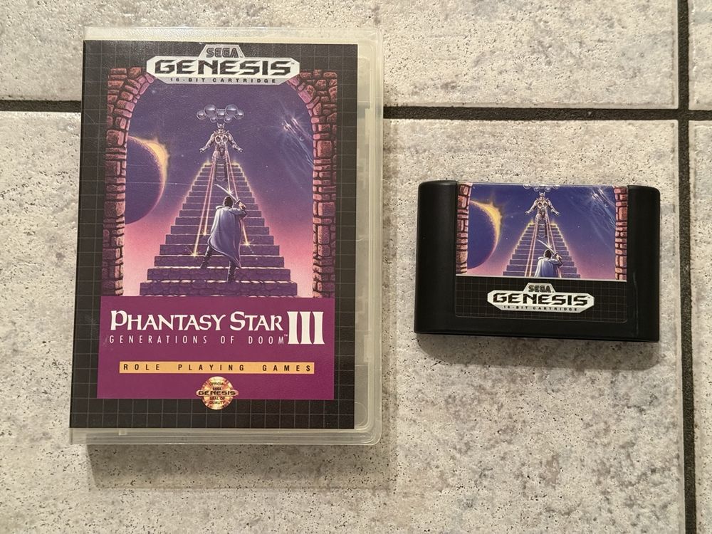 Phantasy Star III 3 - SEGA Genesis (Gebraucht) in Kaiseraugst für CHF ...