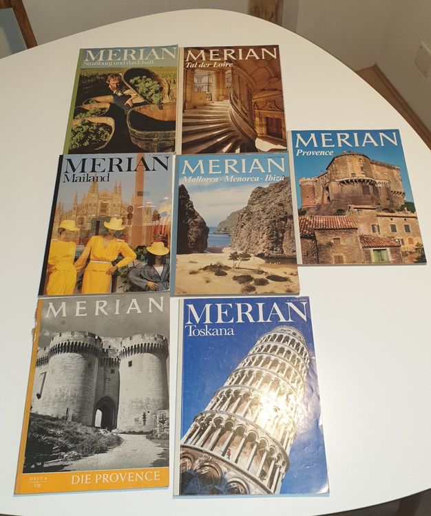 7 alte Hefte Merian | Kaufen auf Ricardo