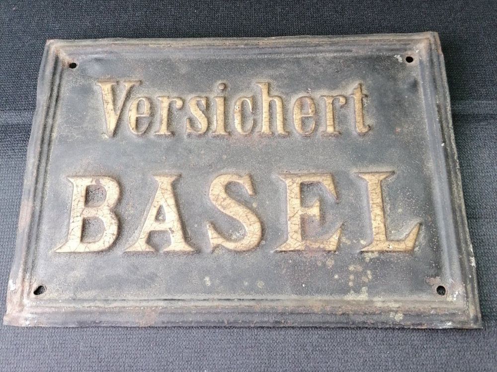 Schild Versichert Basel | Kaufen auf Ricardo