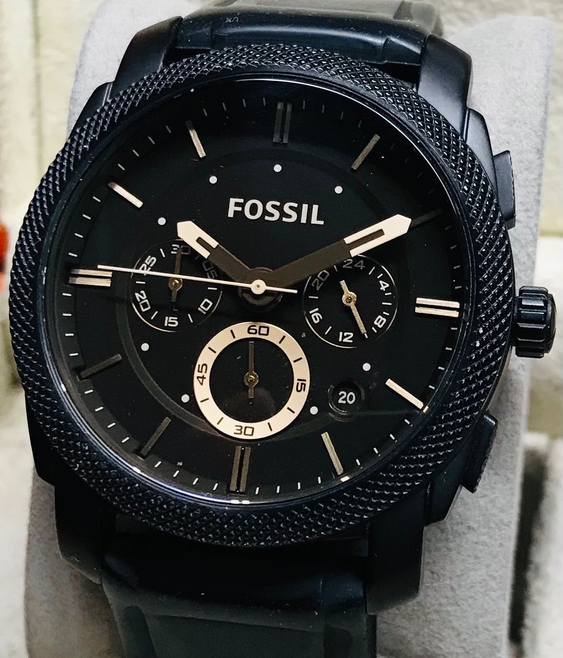 FOSSIL Chronograph Herrenuhr 45 mm ( Neupreis : 249 CHF ) (Gebraucht ...