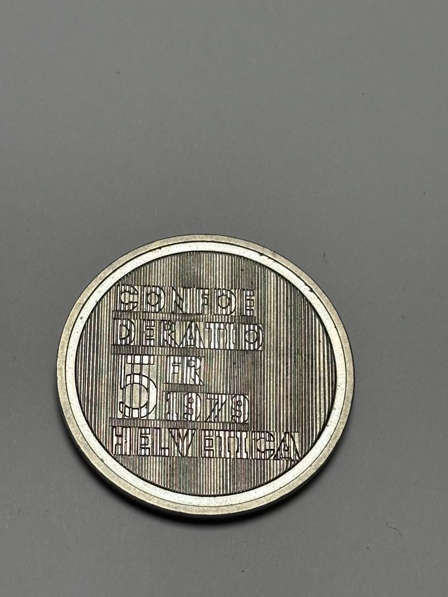 Pièce de 5 Fr. 1979 Albert Einstein - Collection 🪙 (D'occasion) à La ...