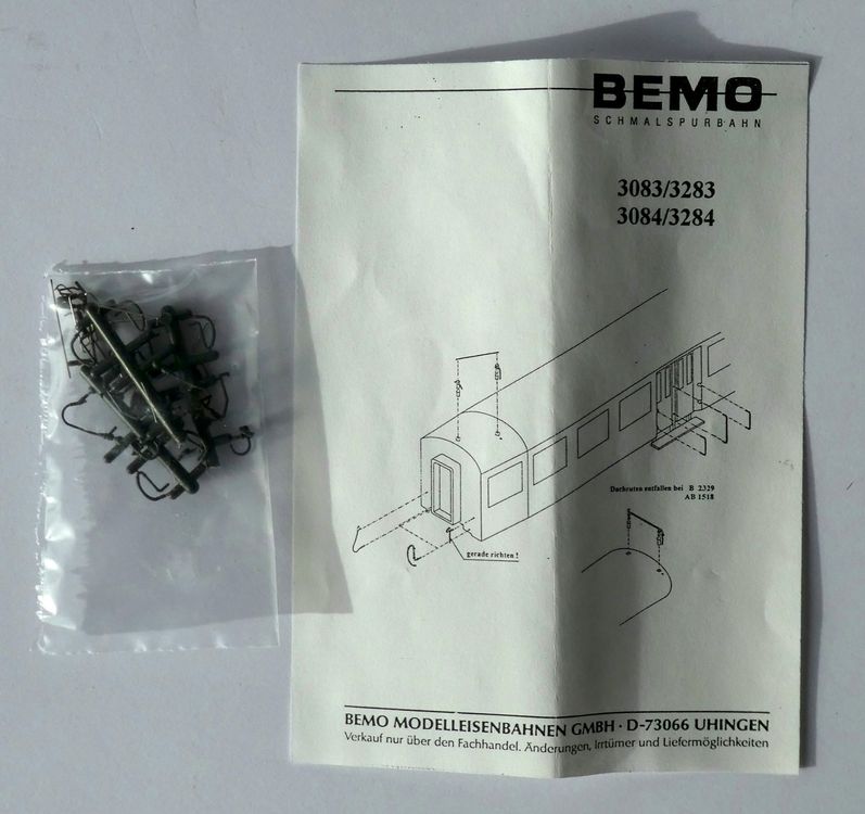 Bemo H0m; Set mit 5 Personenwagen und 1 Gepäckwagen der RhB | Kaufen ...