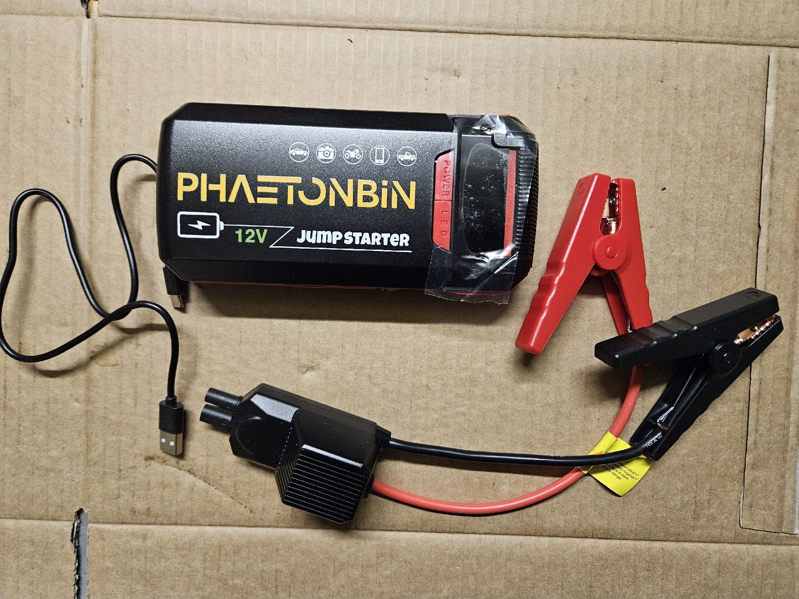 Neuer Pharaetonbin 12V Jump Starter - Starthilfe (Neu (gemäss ...