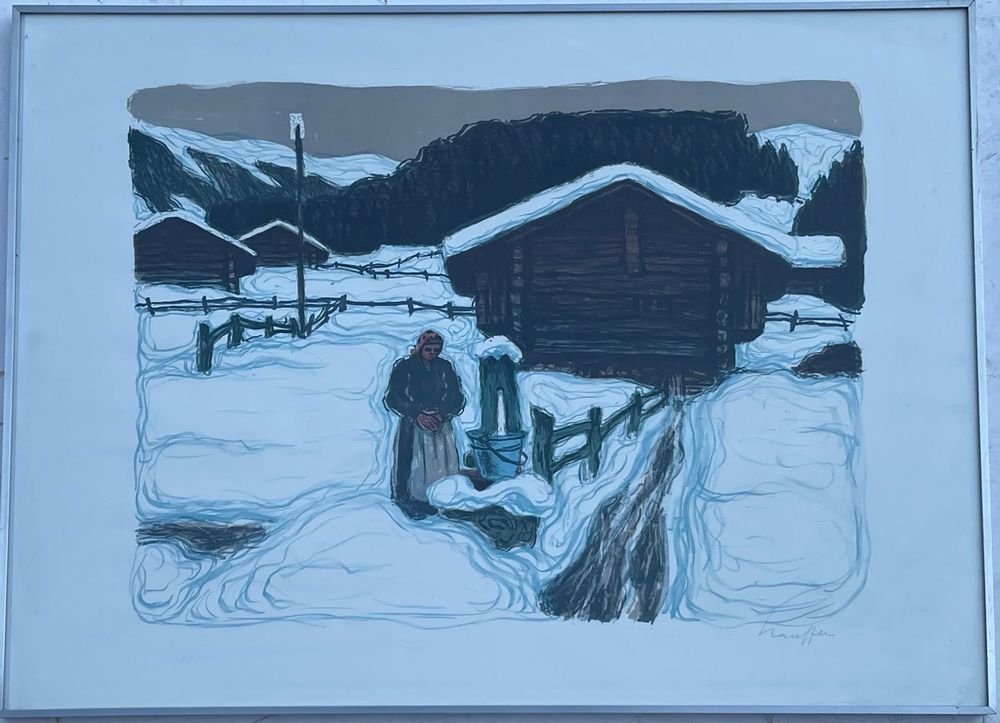 Fred STAUFFER (1892-1980) Litho Handsigniert | Kaufen auf Ricardo