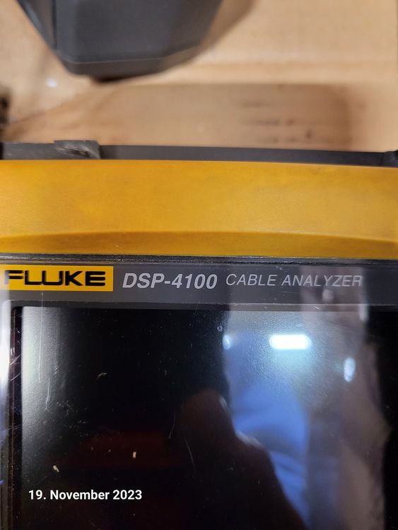 Fluke DSP-4100 SR & SPD-4100 Netzwerkkabelanalysator | Kaufen auf Ricardo