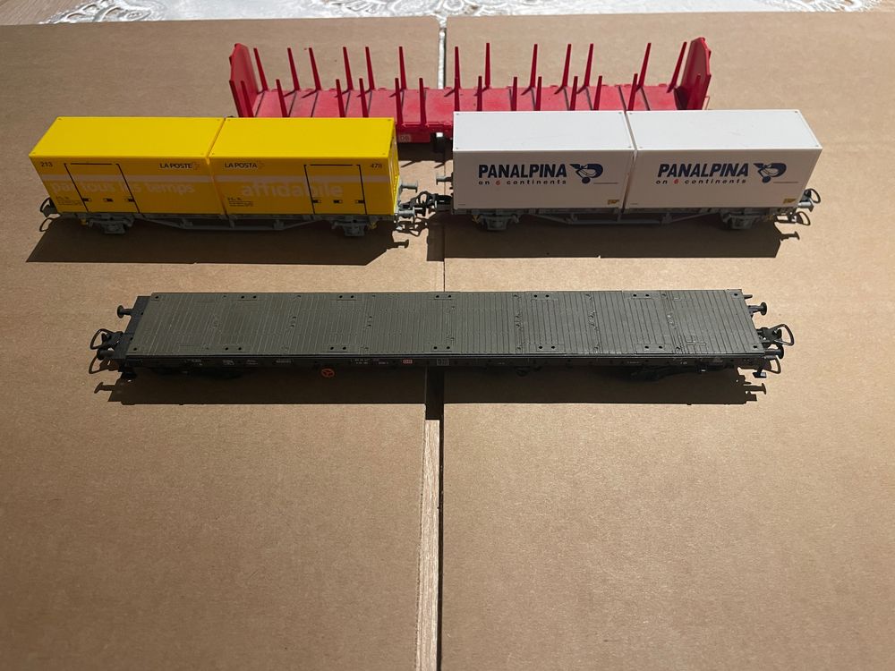 H0 4x Containerwagen (Gebraucht) in Thayngen für CHF 16 – mit Lieferung ...