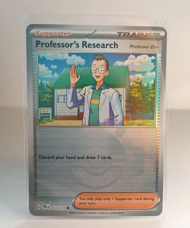 Professor's 123/131 Pokeball Pokemon Prismatic Evolutions (Neu (gemäss ...