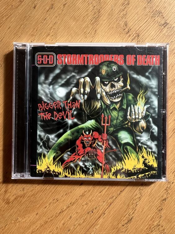 S.O.D. Stormtroopers Of Death: Bigger Than The Devil CD RAR! (Gebraucht ...