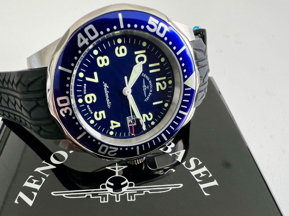 ZENO Diver Automatic - X-Large 47mm - ETA 2824-2 - SRP 848.- (Neu und ...