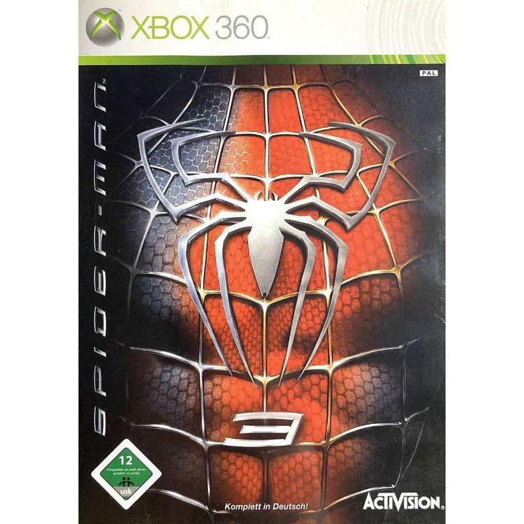 Spider-Man 3 - XBox 360 (Gebraucht) in Jonschwil für CHF 14.9 – mit ...