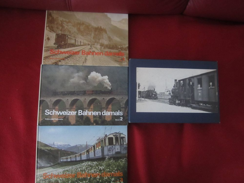 SCHWEIZ - BAHNEN DAMALS-BAND 1 BIS 3 MIT SCHUBER!!! (Gebraucht) in Volketswil für CHF 22.9 – mit ...