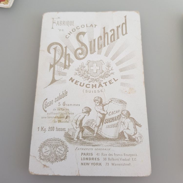 6 cartes musicales SUCHARD | Kaufen auf Ricardo 6 cartes musicales SUCHARD | Kaufen auf Ricardo