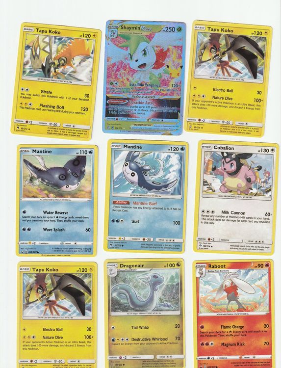 9 cartes POKÉMON anglaise (Gebraucht) in Carouge GE für CHF 1 – mit ...