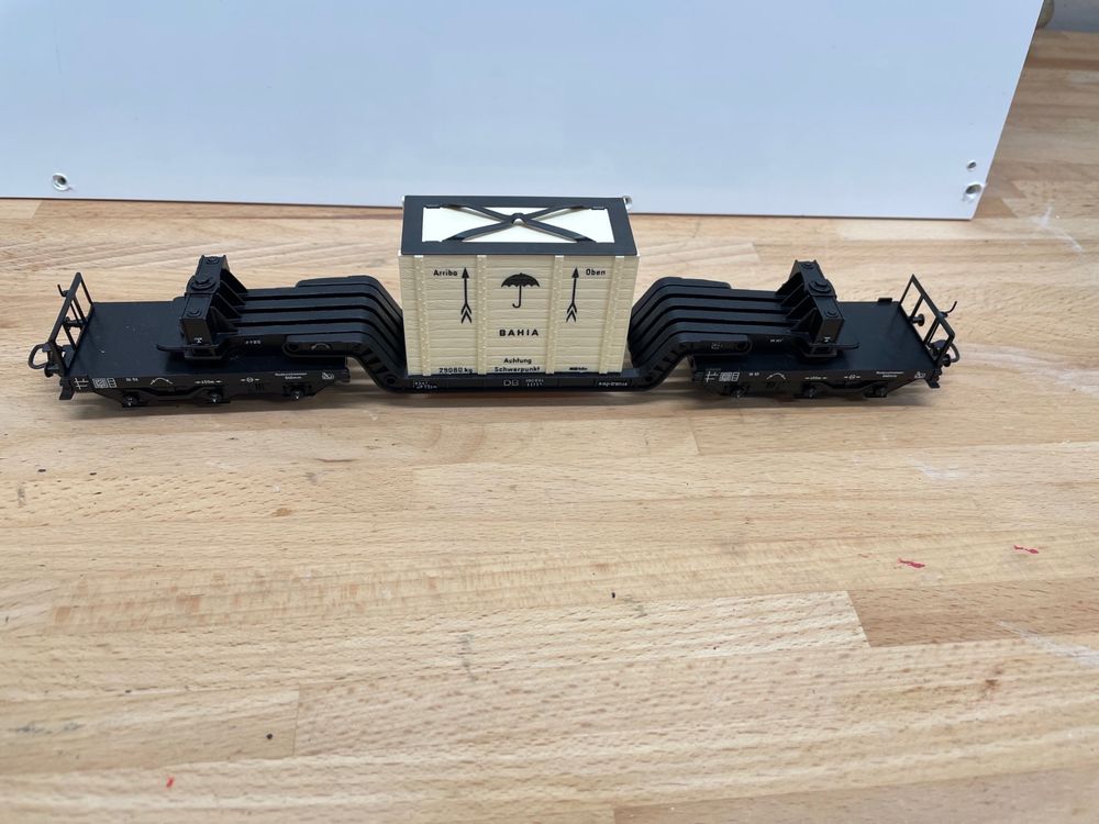 Märklin Tiefladewagen 4618 (Gebraucht) in Bronschhofen für CHF 20 – mit ...