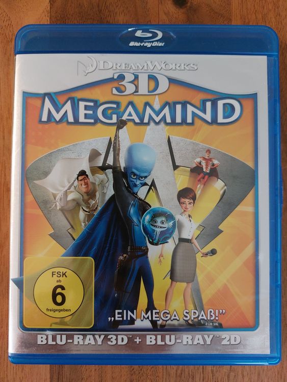 Blu Ray 3D & 2D - MegaMind (Gebraucht) in Rheinfelden für CHF 5.8 – mit Lieferung auf Ricardo kaufen