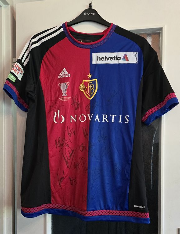 Fc Basel Trikot Cup Final 2017 inkl. Unterschriften Grösse L (Neu (gemäss Beschreibung)) in ...