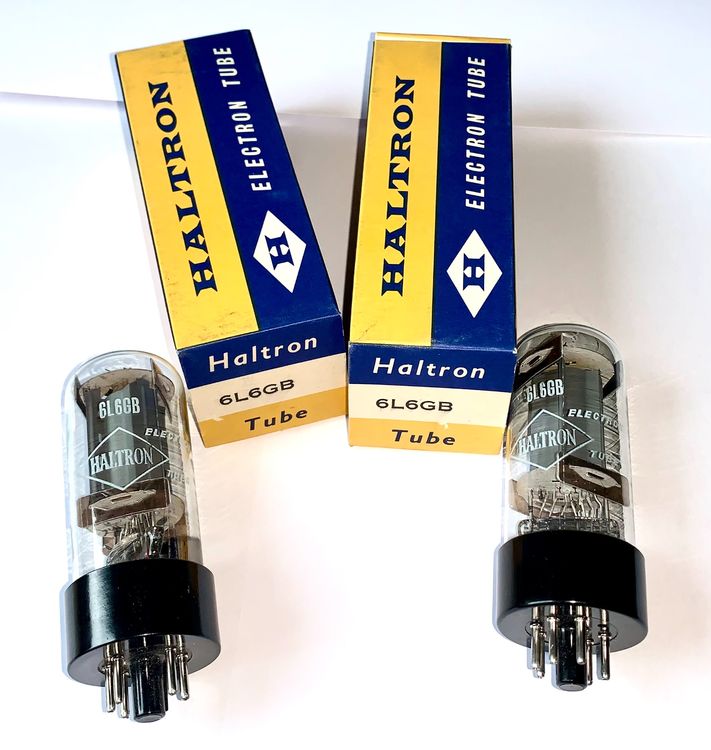 2 Röhren / Radioröhren 6L6GB (Endstufe), Haltron (Neu (gemäss Beschreibung)) in Biel/Bienne für ...
