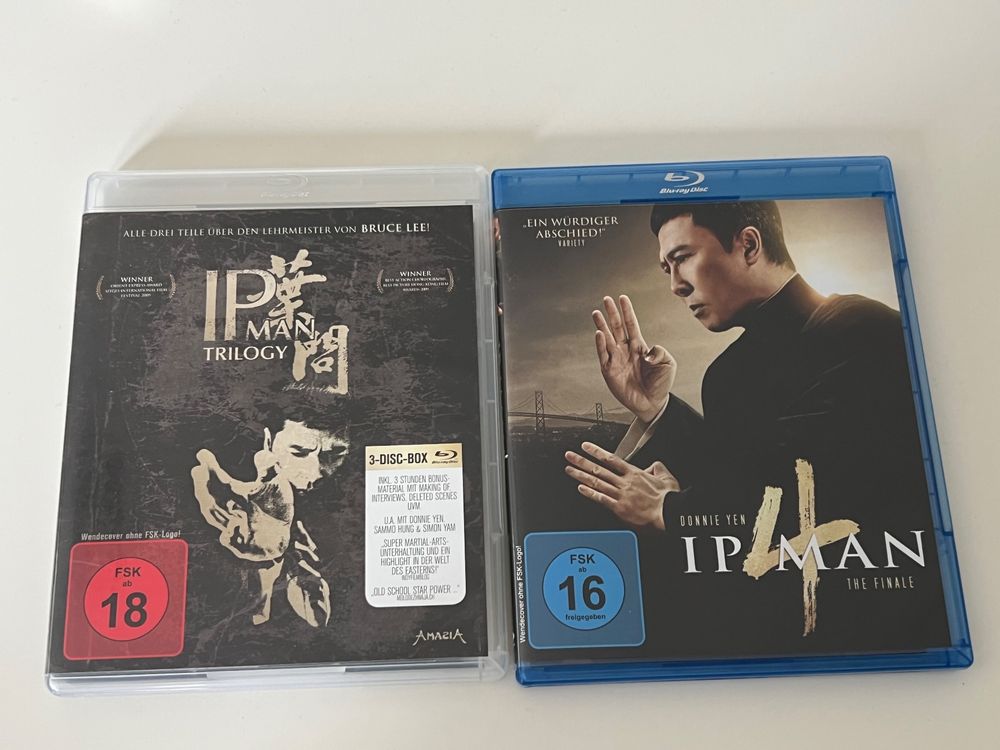 Ip Man Blu-ray Collection - Trilogie + Teil 4 (Neu (gemäss Beschreibung ...