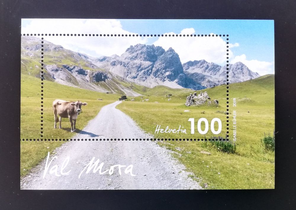 Schweiz Sonderblock Typische Landschaft IV Val Mora 2019, ** | Kaufen auf Ricardo