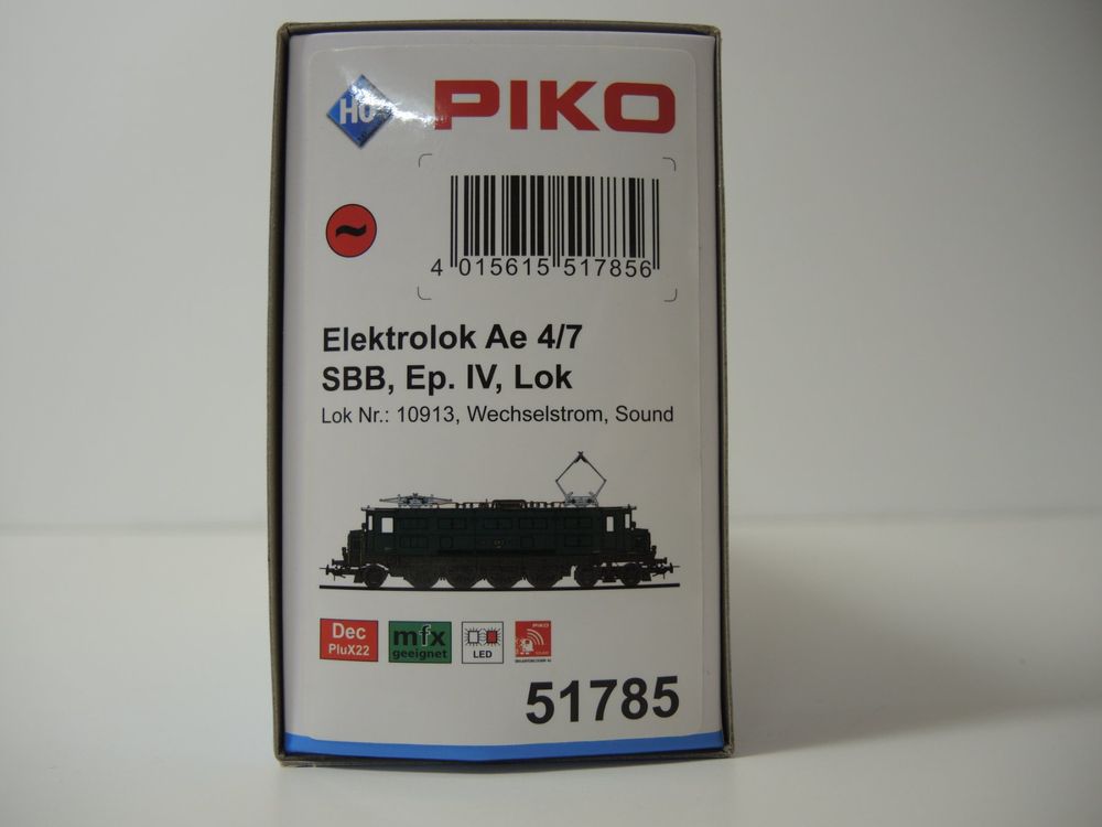Q20: Piko SBB Ae 4/7 AC mfx | Kaufen auf Ricardo
