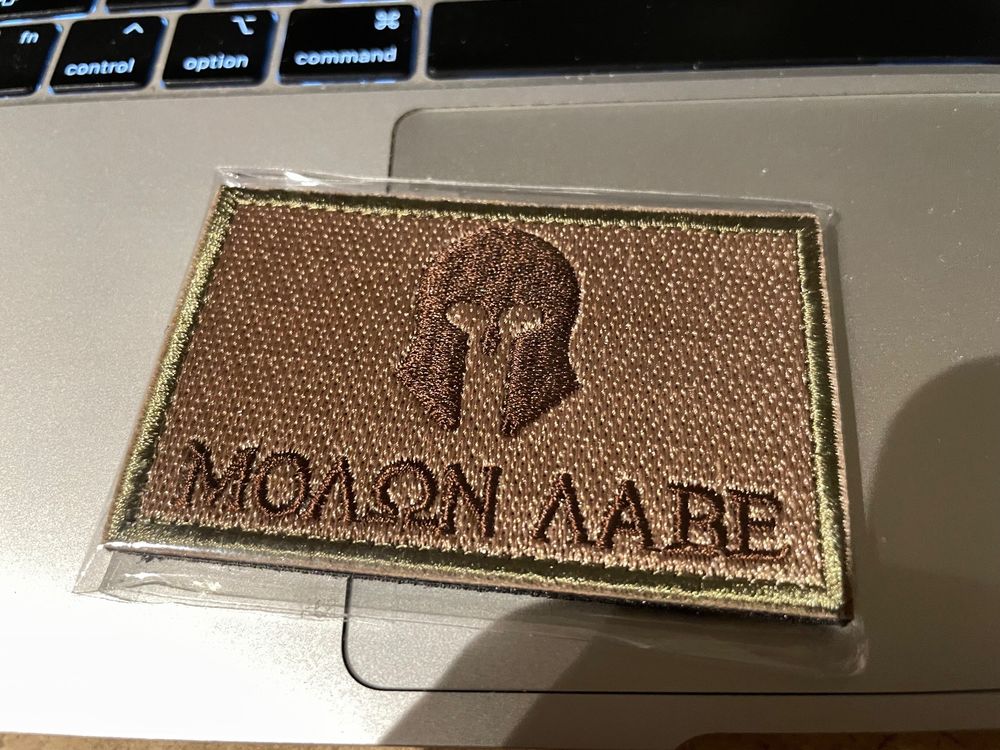 Patch Klett Molon Labe beige Armee (Neu und originalverpackt) in Oberiberg für CHF 22 – mit ...